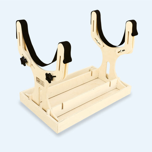 Radio Control airplane stands Benchtop Model with Tray – RC Plane Stands