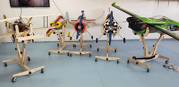 RC Plane Stands