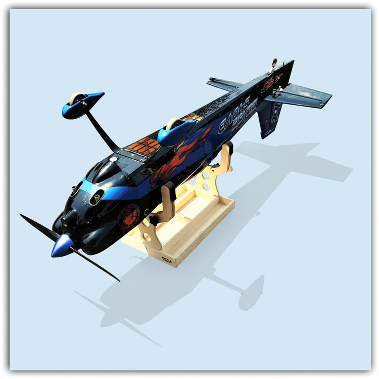 Radio Control airplane stands Benchtop Model with Tray – RC Plane Stands